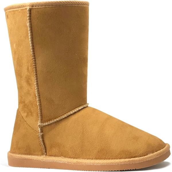 商品名[REDVOLUTION] レディース US サイズ: 8 カラー: ベージュREDVOLUTION Women's Suede Leather Sheepskin Insole Winter Boots (8 B(M), 430 c...