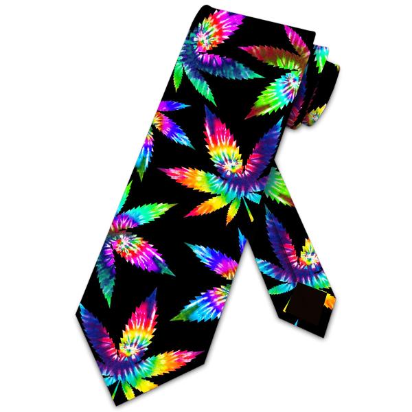 商品名:  Three Rooker Weed Ties Mens Tie Dye Pot Leaf Necktieブランド: Three Rooker商品サイズ: One Size商品番号: 502116色: Black素材: micro...