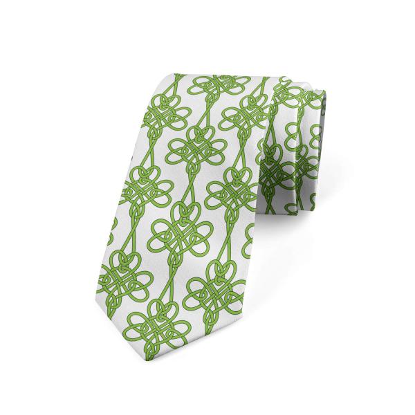 商品名:  Lunarable Men's Tie, Lucky Clover Inspired Knots, Necktie, 3.7", Green Whiteブランド: Lunarable商品サイズ: 3.7"高さ: 1.27cm横幅...