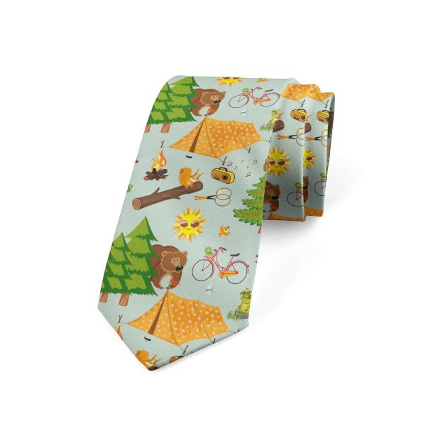商品名:  Lunarable Men's Tie, Camp Area Woods Bear Pines, Necktie, 3.7", Multicolorブランド: Lunarable商品サイズ: 3.7"高さ: 1.27cm横幅: ...