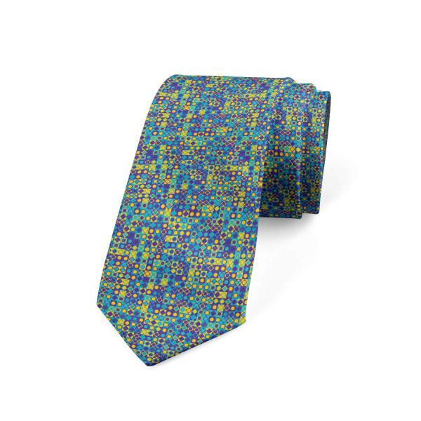 商品名:  Lunarable Men's Tie, Squares Triangle, Necktie, 3.7", Purple Sky Blue Yellowブランド: Lunarable商品サイズ: 3.7"高さ: 1.27cm横幅...