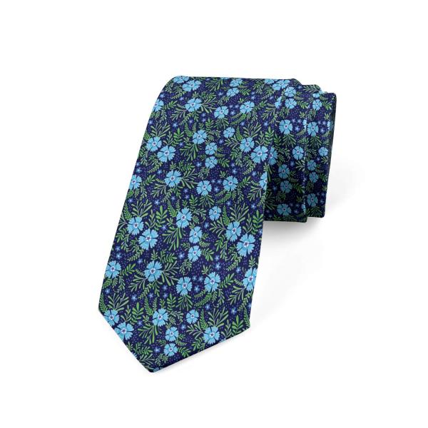 商品名:  Lunarable Men's Tie, Tiny Periwinkles, Necktie, 3.7", Pale Blue Navy Blueブランド: Lunarable商品サイズ: 3.7"高さ: 1.27cm横幅: 9...