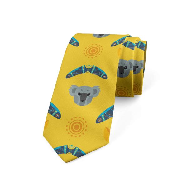 商品名:  Ambesonne Men's Tie, Aboriginal Style Boomerang, Necktie, 3.7", Multicolorブランド: Ambesonne商品サイズ: 3.7"高さ: 1.27cm横幅: ...