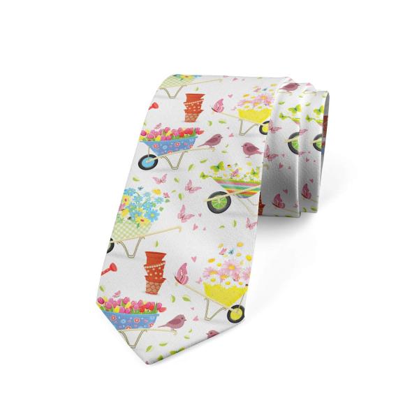 商品名:  Lunarable Men's Tie, Gardening Themed, Necktie, 3.7", Multicolorブランド: Lunarable商品サイズ: 3.7"高さ: 1.27cm横幅: 9.398cm奥行:...