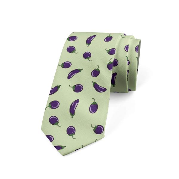 商品名:  Lunarable Men's Tie, Eggplants Vegetable Art, Necktie, 3.7", Pale Green Purpleブランド: Lunarable商品サイズ: 3.7"高さ: 1.27cm...