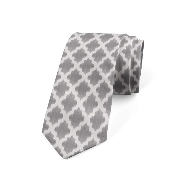 商品名:  Lunarable Men's Tie, Moroccan Tilework, Necktie, 3.7", Grey Whiteブランド: Lunarable商品サイズ: 3.7"高さ: 1.27cm横幅: 9.398cm奥行...