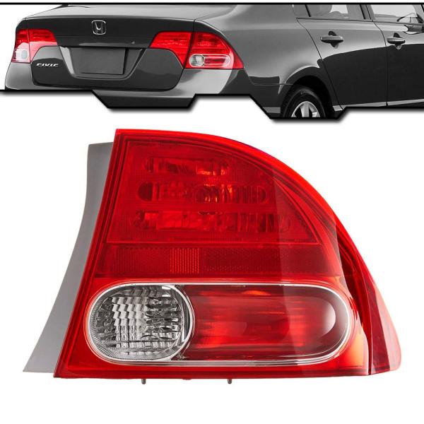 商品名:  EPIC LIGHTING OE Style Replacement Rear Brake Tail Light Assembly Compatible with Honda 06-08 Civic Sedan Hybrid D...