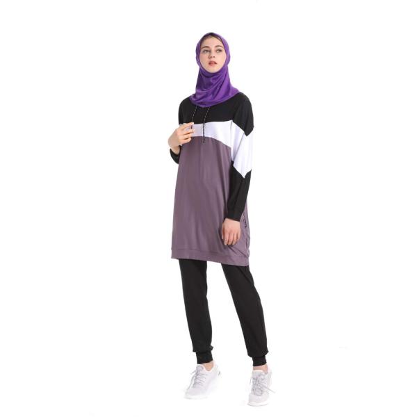 商品名:  Muslim Tracksuits Set Muslim Jumper Hoodie Muslim Women Sportswear Islamic Tracksuit Muslimah Sweatshirt Sets (M, ...