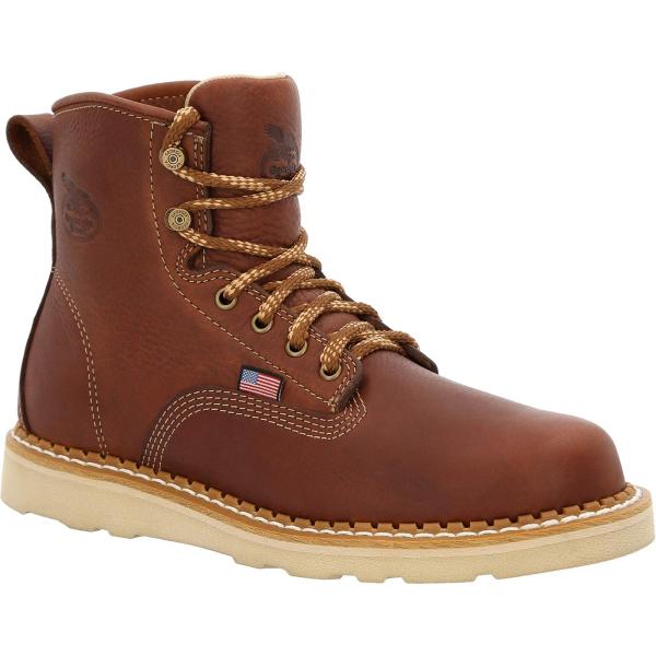 商品名: Georgia Boot GB00356105W アメリカ製メンズBRN 6インチ ワーク105 Georgia Boot GB00356105W America Made Men BRN 6" Work 105ブランド: Geo...
