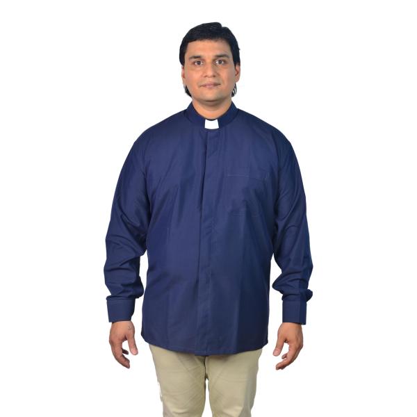 商品名:  Scorpion Men's Clerical Clergy Vicar Priest Collar Shirts Long Sleeves 18.5 Navy Blueブランド: ScorpionEXO商品サイズ: 18.5"...