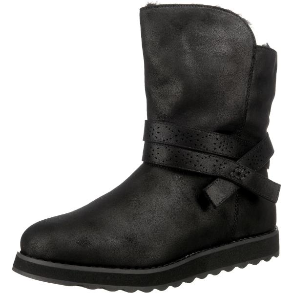 商品名Skechers Women's Keepsakes 2.0 Mid Calf Boot, Black Microleather, 5ブランド：Skechers商品サイズ：5高さ：12.8 cm横幅：29.6 cm奥行：33.8 cm...
