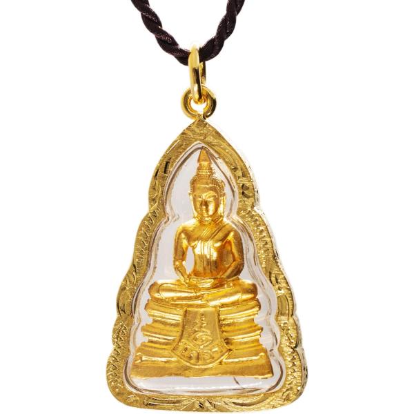 商品名Phra LP ソソソーン ブッダ ディアナ 瞑想 ムドラ ゴールデン タイ アミュレット ペンダントArtschatz Dhyana Mudra Golden Buddha Thai Amulet Pendantブランド：Artsc...