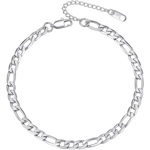 商品名PROSTEEL 18K ゴールドメッキ ステンレススチール チェーンアンクレット サマービーチジュエリー メンズ レディース 9インチ+2インチ 調節可能PROSTEEL Womens Ankle Bracelets Stainle...