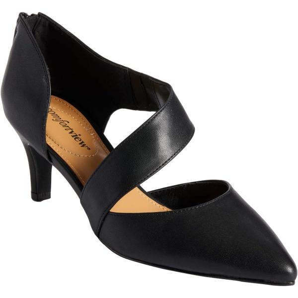商品名Comfortview Women's Wide Width The Braelynn Pump Heeled Shoes - 12 WW, Blackブランド：Comfortview商品サイズ：12 X-Wide高さ：7.6 cm横...