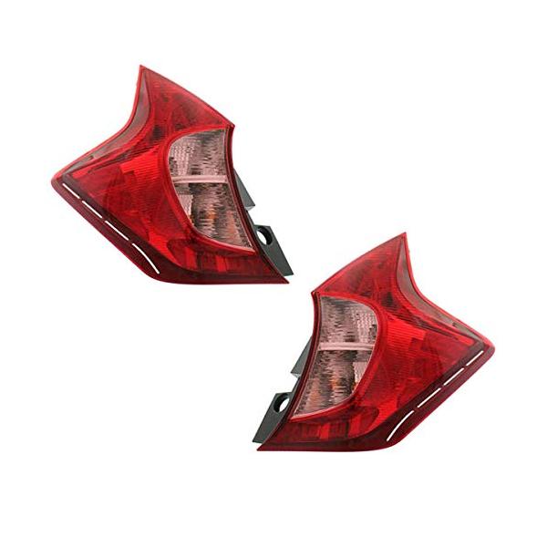 商品名:  Koolzap Compatible with 14-19 Versa Note Hatchback Rear Taillight Tail Lamp Brake Light with Bulb Left Right Side ...