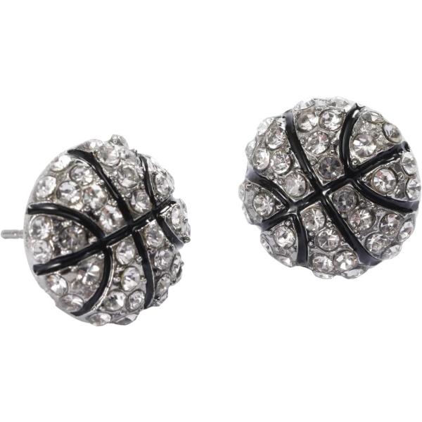 商品名BANCHELLE Ear Studs Earrings Basketball Style for Girl Women (Basketball)ブランド：BANCHELLE商品サイズ：高さ：1 cm横幅：7.4 cm奥行：10.1 ...