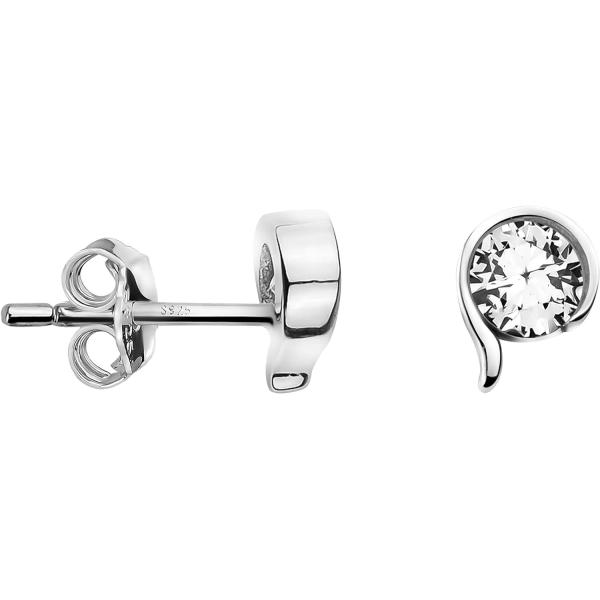 商品名SOFIA MILANI ピアス レディース 925シルバー ジルコニアストーン サークル ピアス 20736SOFIA MILANI - Women's Earrings 925 Silver - with Zirconia Sto...
