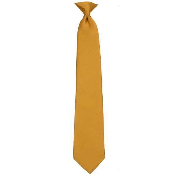 商品名:  BUYYOURTIES Mens Solid Color Clip On Easy to Remove Clip Necktie Tiesブランド: BUYYOURTIES商品サイズ: One Size商品番号: 色: Gold...