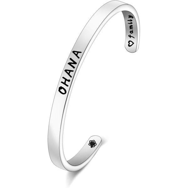 商品名FOTAP Ohana ブレスレット ハイビスカスフラワージュエリー Ohana Means Family ネックレス OHANA ファンジュエリー BFF ジュエリーFOTAP Ohana Bracelet Flower Charm...