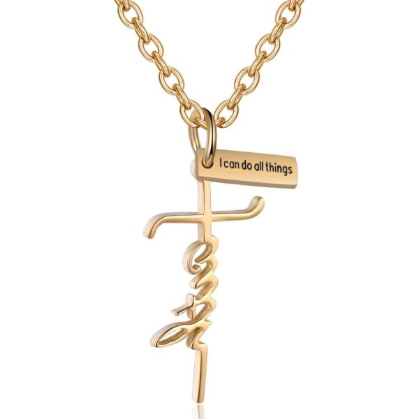 商品名Rehoboth ""Faith &amp; God in My Heart Faith Hope Love ファッションクロスペンダントネックレス ガールズ ボーイズ メンズ レディース 22ステンレススチールチェーン インチReh...