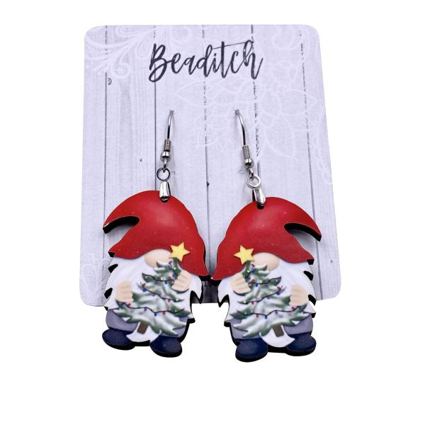 商品名Holiday Gnome Earrings - Christmas Tree Earringsブランド：Generic商品サイズ：高さ：2.7 cm横幅：12.7 cm奥行：13.9 cm重量：2482 g商品番号：色：Multi素...