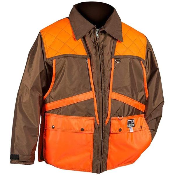 商品名: DAN'S Hunting Gear, LLC ブライアプルーフ フロントローディング スモールゲームコート 米国製 (ブラウン/オレンジ 2XL) DAN'S Hunting Gear, LLC Briar proof, Fro...