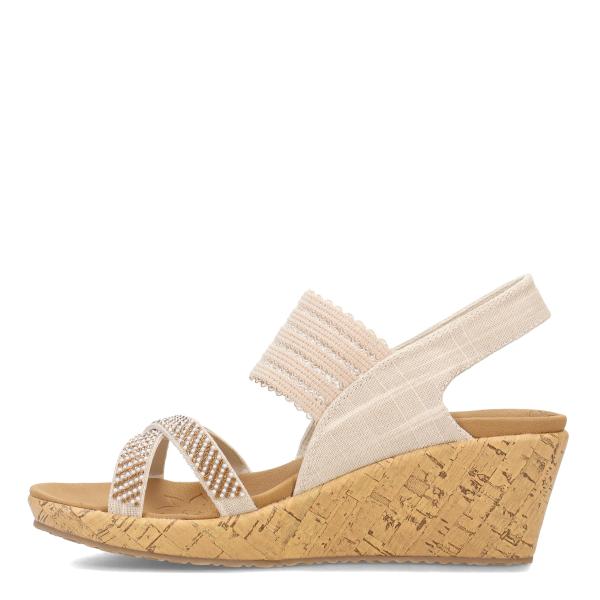 商品名: Skechers Cali レディース ビバリー ファンシー シップ ウェッジサンダル US サイズ: 24.5 Skechers Cali Women's womens Beverlee - Fancy Sips Wedge S...