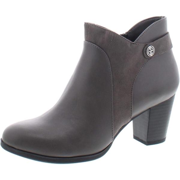 商品名Giani Bernini レディース Abalina2 アーモンドトゥ アンクルファッションブーツ US サイズ: 5 カラー: グレーGiani Bernini Abalina Memory Foam Booties, DARK ...