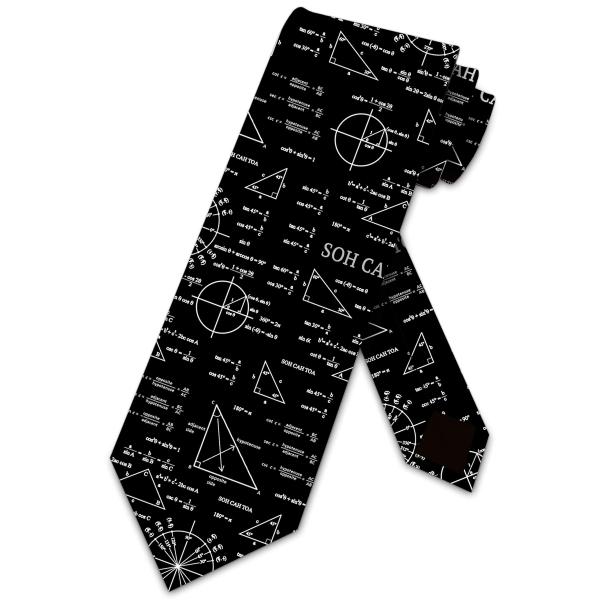 商品名:  Three Rooker Math Ties Mens Teacher Necktie Trigonometry Tieブランド: Three Rooker商品サイズ: One Size商品番号: 502746色: Black素...