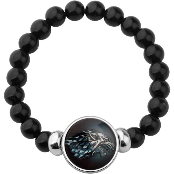 商品名HOLLP GOT インスパイアード ブレスレット GOT ファンギフト 9 家族ブレスレット ボーイフレンドへのギフトに, 金属, 合金。,HOLLP Thrones Inspired Bracelet Thrones Fans G...