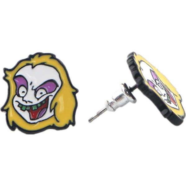 商品名Wonderful Boutique ホラー ビートルジューク スタッドピアス ガールズ レディース メンズ ギフト, 金属, 合金。Wonderful Boutique Horror Beetlejuic Stud Earrings...