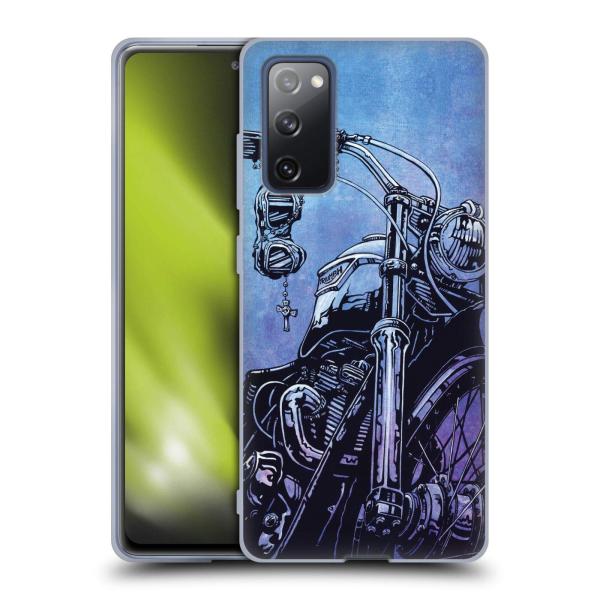 商品名:  Head Case Designs Officially Licensed David Lozeau Motorcycle Skeleton Grunge Soft Gel Case Compatible with Samsun...