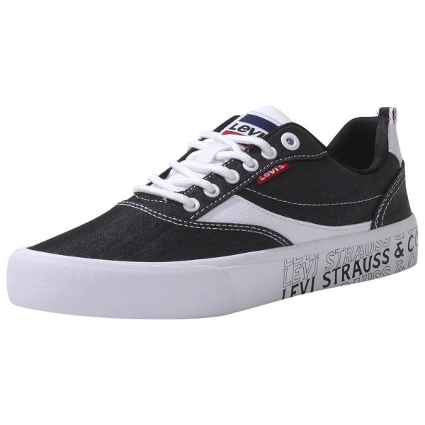 商品名:  Levi's Men's Lance-LO-CHM-GRFX Sneakers Low Top Black Sz: 10.5 519737ブランド: Levi's商品サイズ: 10.5高さ: 34.4932cm横幅: 19.60...