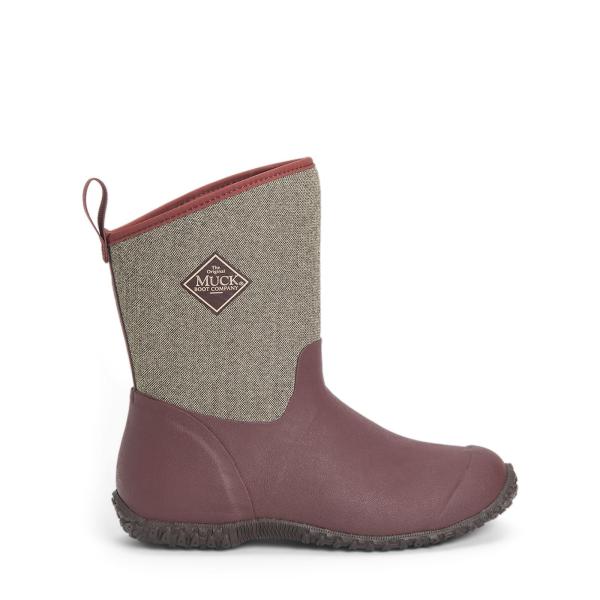 商品名: (マックブーツ) Muck Boots レディース RHS Muckster II ショート丈 ブーツ 婦人靴 レインブーツ 長靴 アウトドア 女性用 (26cm) (レーズンパープル) Muck Women's Wellingt...