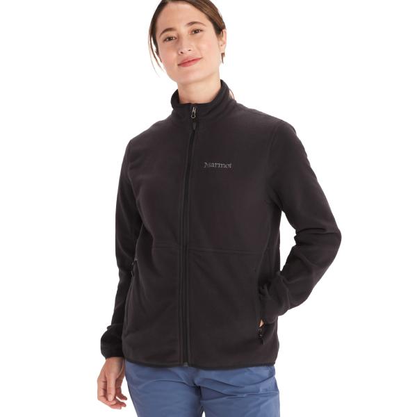 商品名:  MARMOT Women's Rocklin Full-Zip Jacket, Warm Lightweight Fleece, Black, Smallブランド: MARMOT商品サイズ: Small高さ: 43.688cm横...