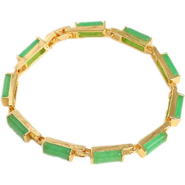 商品名yigedan 天然グリーン翡翠バングルブレスレット レディースブレスレット レディースアクセサリー シルバー925ジュエリー ラウンドクラシック Joyeria Plata, ジェムストーン, カルセドニーyigedan Natur...