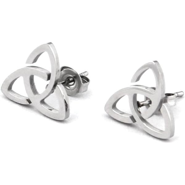 商品名BaviPower バイキング オーディン ヴァルクヌート トリケトラ イヤリング ステンレススチール アクセサリー 強力保護 お守り アクセサリー 愛する人へのギフト, 金属, N,BaviPower Viking Odin Val...