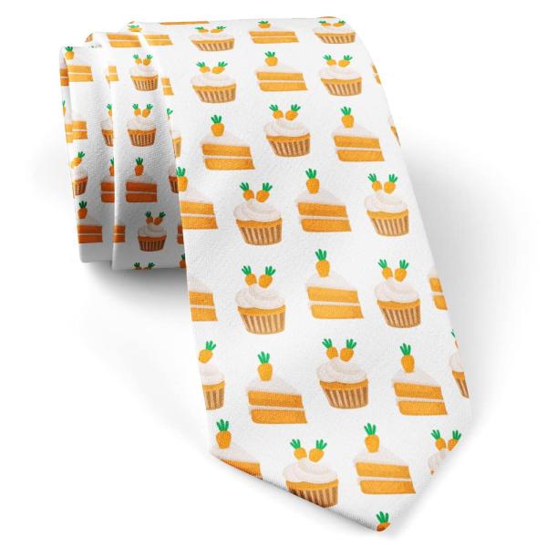 商品名: Skinny Slim Fashion Necktie for men, Novelty Conversational Neckwear Ties (Carrot Cupcakes Pattern) Skinny Slim Fas...