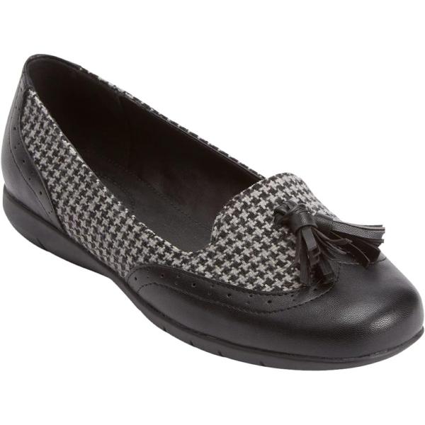 商品名Comfortview Women's Wide Width The Aster Flat - 7 W, Black Herringboneブランド：Comfortview商品サイズ：7 Wide高さ：7.6 cm横幅：35.6 cm...