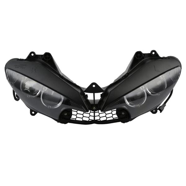 商品名: オートバイヘッドライトランプアセンブリ ヤマハ YZF600 R6 2003 2004 2005 03-05 YZF-R6 オートバイ ABS ヘッドライト フロントヘッドランプ クリア Motorcycle Headlight ...