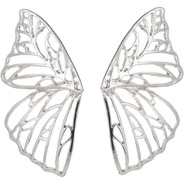 商品名Seakuur ボヘミアンウィング ホローバタフライイヤリング パーソナライズスタッドイヤリング ボヘミアンダングルドロップイヤリング レディース ガールズ, 金属, N/C,Seakuur Bohemian Wings Hollow...