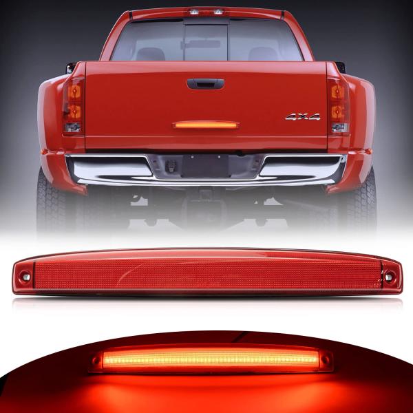 商品名: NSLUMO LEDテールゲートライトバー 交換用 2003-2006 Dodge Ram 2500 3500 ブライトレッド 54SMD LED リアブレーキランプ レッドレンズ OEM #5086509AA NSLUMO Le...