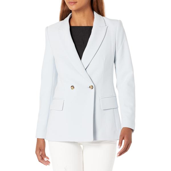 商品名:  Club Monaco Women's DBL Breasted Blazer, Soft Blue, 6ブランド: Club Monaco商品サイズ: 6高さ: 60.198cm横幅: 37.6936cm奥行: 9.2964c...