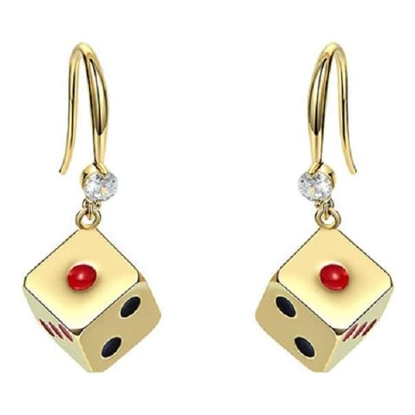 商品名2組 ダイス ダングル イヤリング パンク ヒップホップ アクリル ブラック ホワイト キューブ スクエア ダイス チャーム ドロップ イヤリング コントラクトシーブ ディスコ ダンシング 幾何学模様 ダイス イヤリング ナイトクラブ...