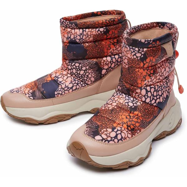 商品名UIN Women's Fashion Snow Boots Casual Comfort Walking Color Art Painted Hiking Shoes Ankle High Cazorla IV Spread-Yel...