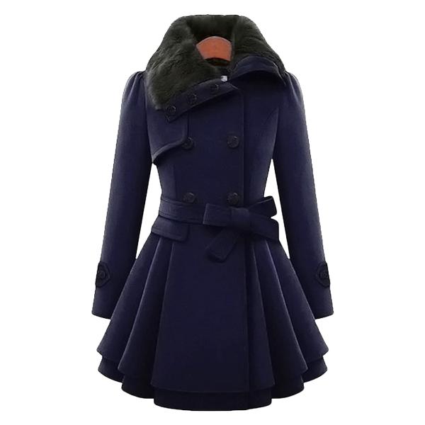 商品名:  Women's Hooded Thickened Long Down Jacket Winter Slim Puffer Warm Jacket Casual Trench Coats Long Coat With Belt (...