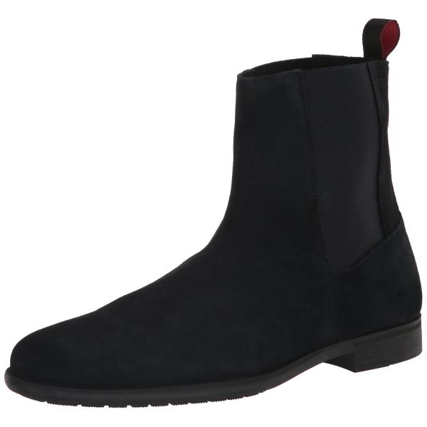 商品名:  HUGO Mens Smooth Suede Pull On Chelsea Boot Hunting Shoe, Captain Navy, 10.5 USブランド: HUGO商品サイズ: 10.5高さ: 35.8cm横幅: ...