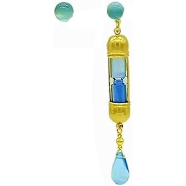 商品名MANZ Manga Vanitas Cosplay Earring,Anime The Case Study of Vanitas Cosplay Luminous Hourglass Earring (007-Ear Stud-n...
