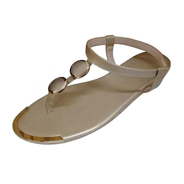 商品名:  Sandals For Women Platform Women Flat,Comfy Sandals Ladies Casual Ankle Strap Flat Sandals Summer Beach Vocation T...