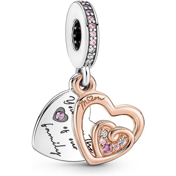 商品名Pandora 781020C01 Entwined Infinite Hearts Double Dangle CharmPandora Entwined Infinite Hearts Double Dangle Charm Br...